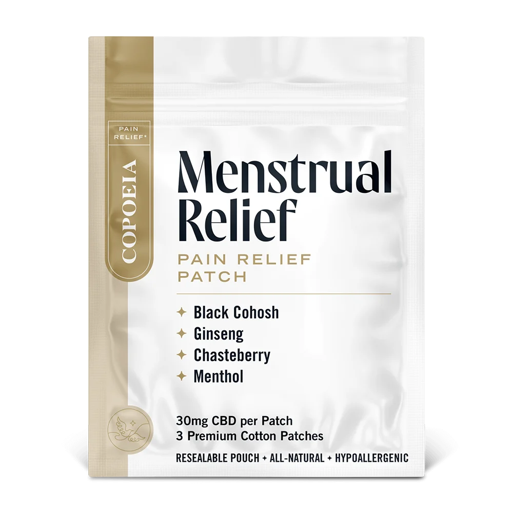 Menstrual Relief CBD Pain Relief Patch - All Natural | Copoeia